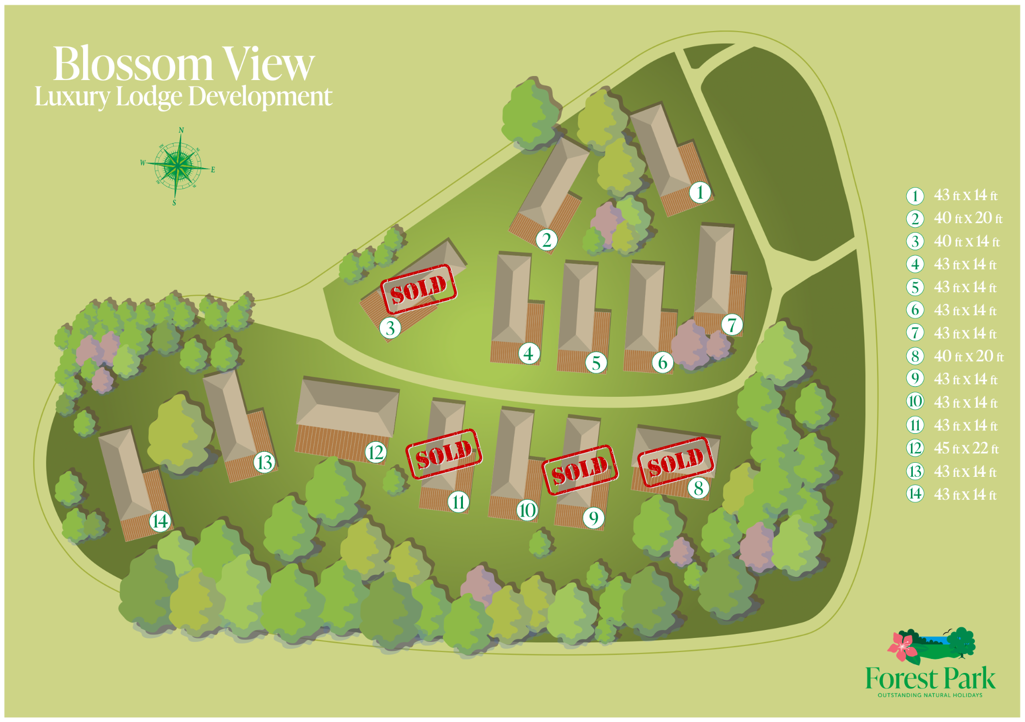 Blossom View Lodges – Forest Park